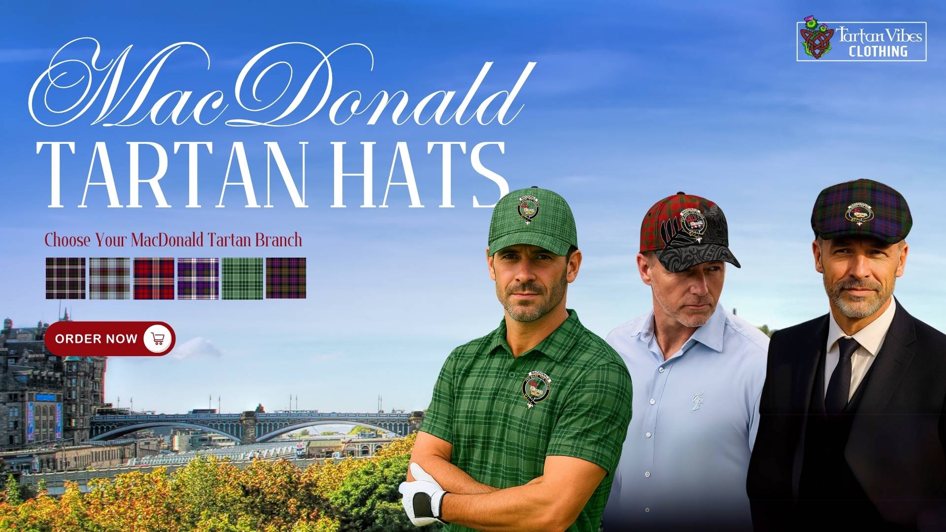 8 MacDonald Tartan Hats, Tartan Caps You’ll Want in 2025