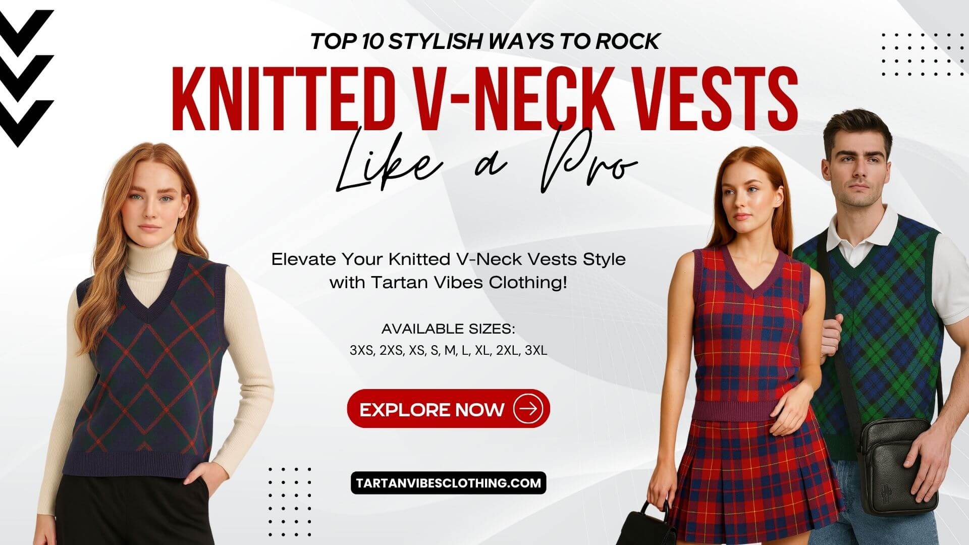 Top 10 Stylish Ways to Rock Knitted V-Neck Vests Like a Pro