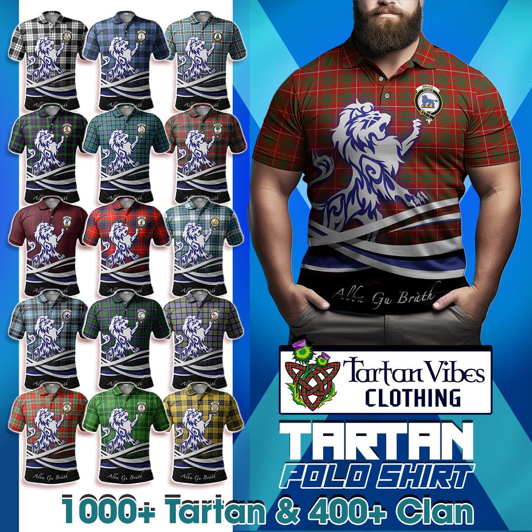 Polo Shirt - Alba Gu Brath Regal Lion Emblem – tagged "Bruce"