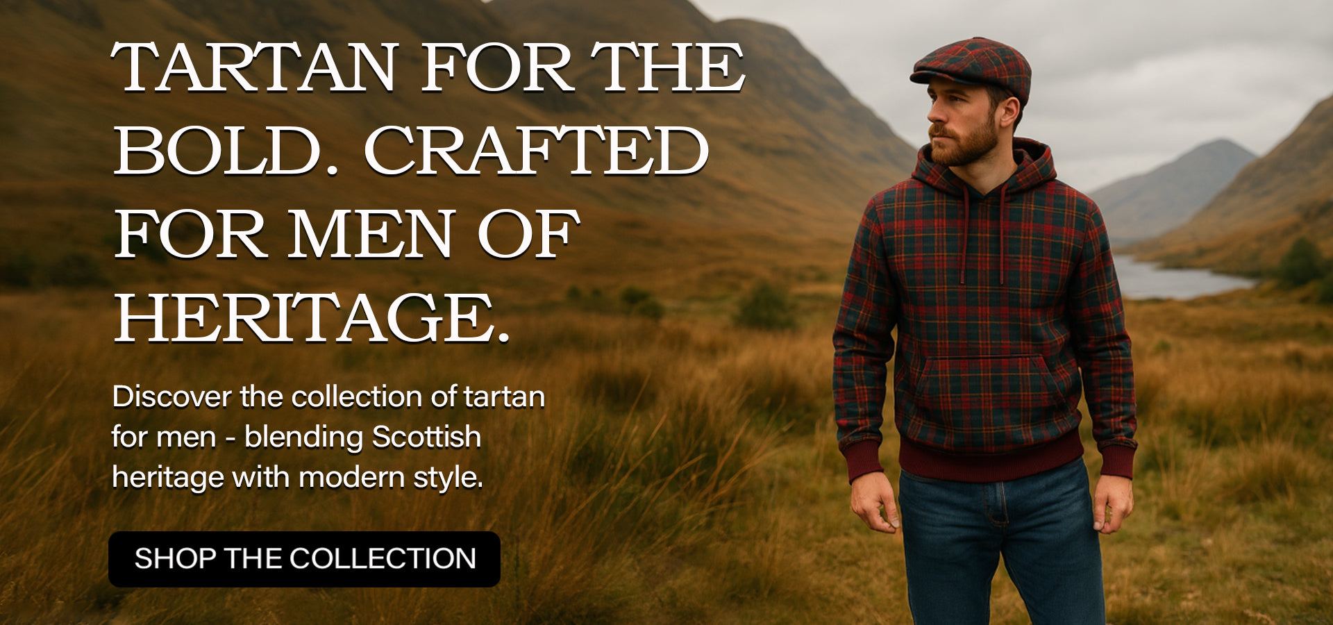 Men's Tartan Clothing & Accessories | Tartan Vibes Clothing