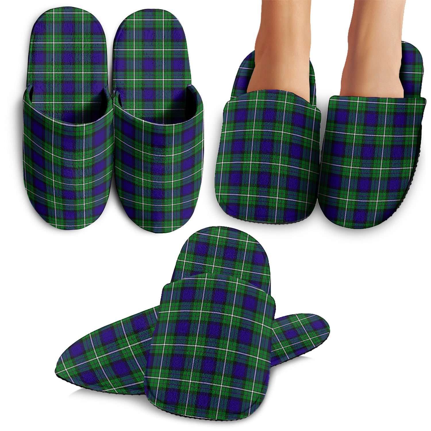 Tartan Slippers – Stylish Plaid Comfort for Every Step