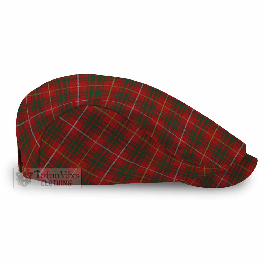 Bruce Tartan Jeff Cap, Tartan Flat Cap