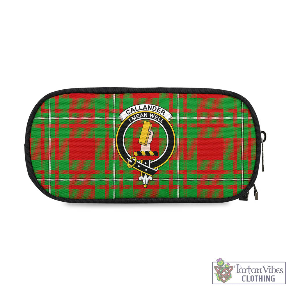 Callander Modern Tartan Pen and Pencil Case with Family Crest – Tartan ...