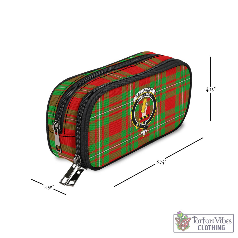 Callander Modern Tartan Pen and Pencil Case with Family Crest – Tartan ...