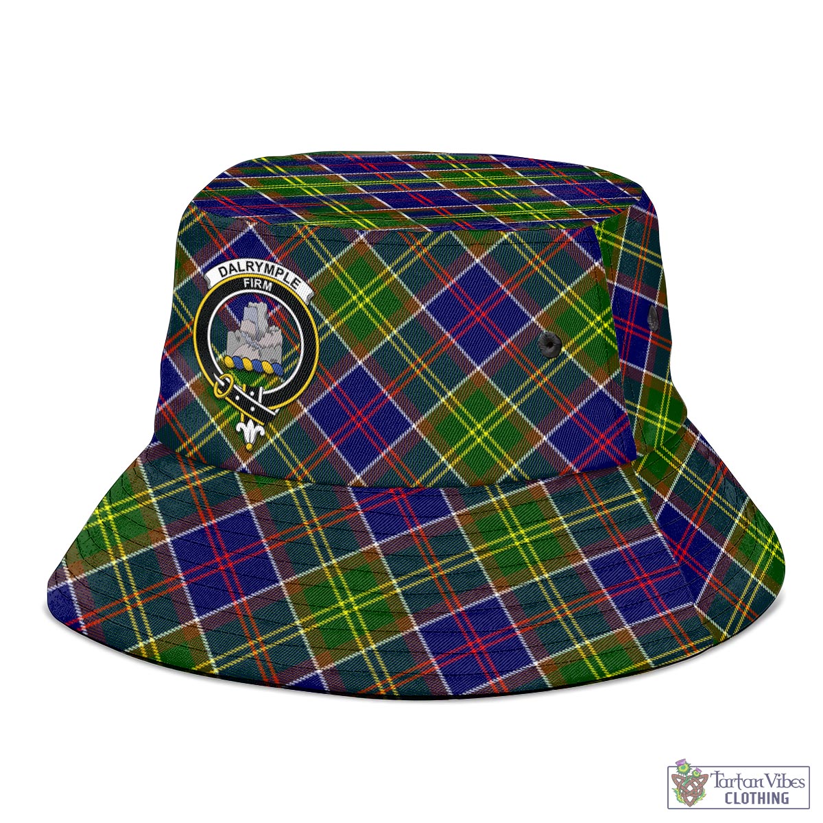 Dalrymple Tartan Bucket Hat with Family Crest – Tartan Vibes Clothing