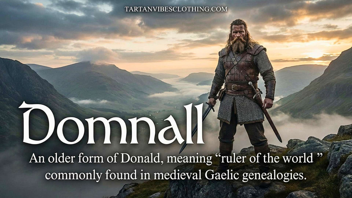 115 Old Scottish Names Explained: Meanings & Clan Roots