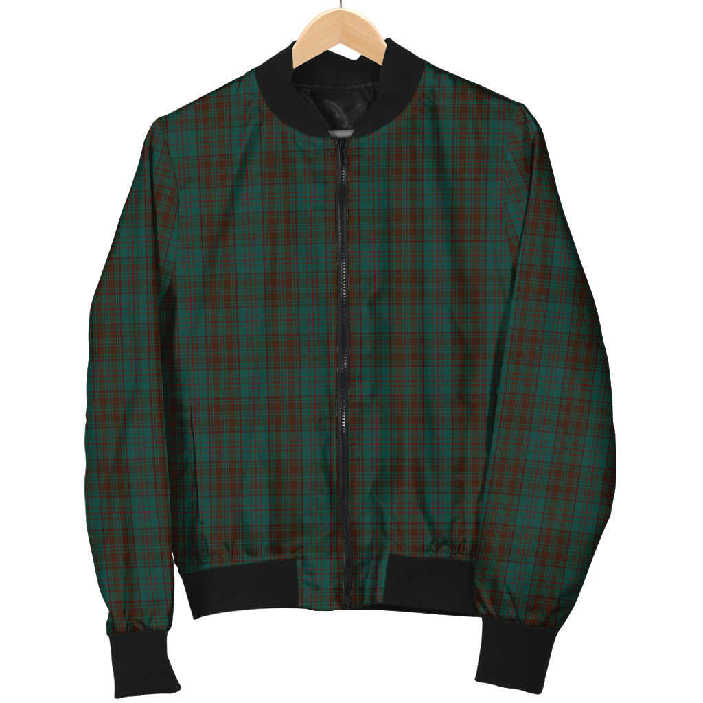 Dublin County Ireland Tartan Bomber Jacket