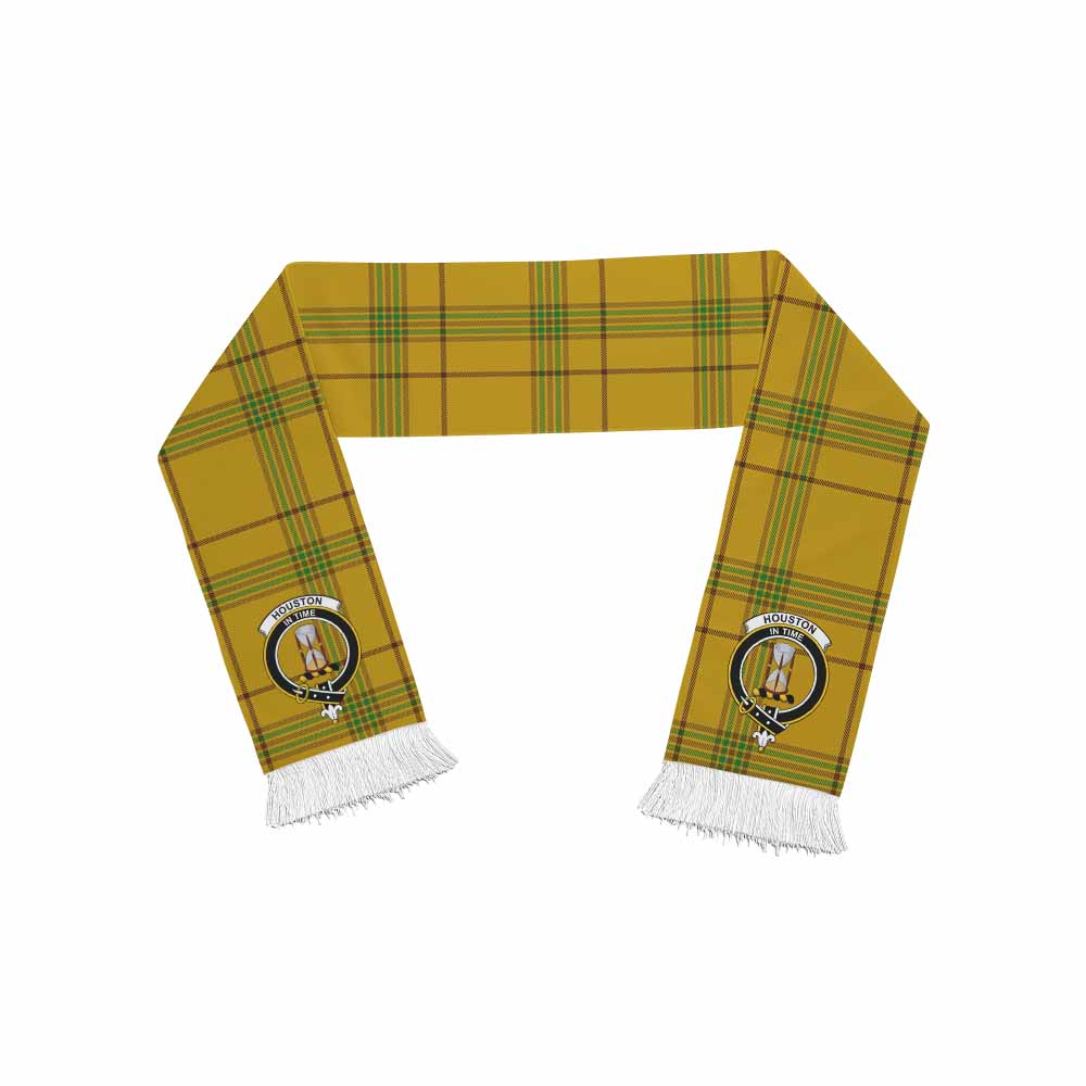 Houston Tartan Ruffneck Scarf with Family Crest