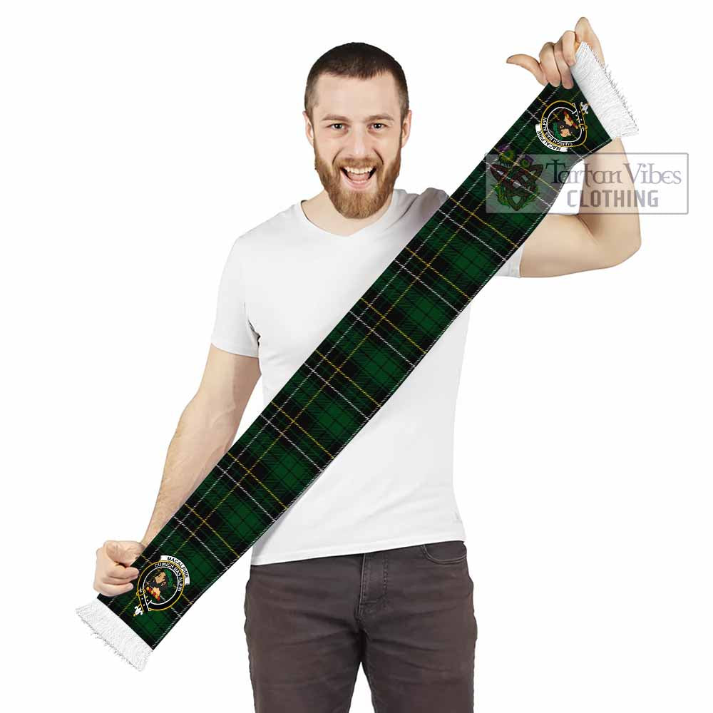 MacAlpine (MacAlpin) Tartan Ruffneck Scarf with Family Crest