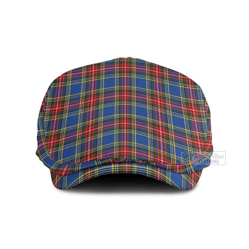 MacBeth (McBeth) Tartan Jeff Cap, Tartan Flat Cap