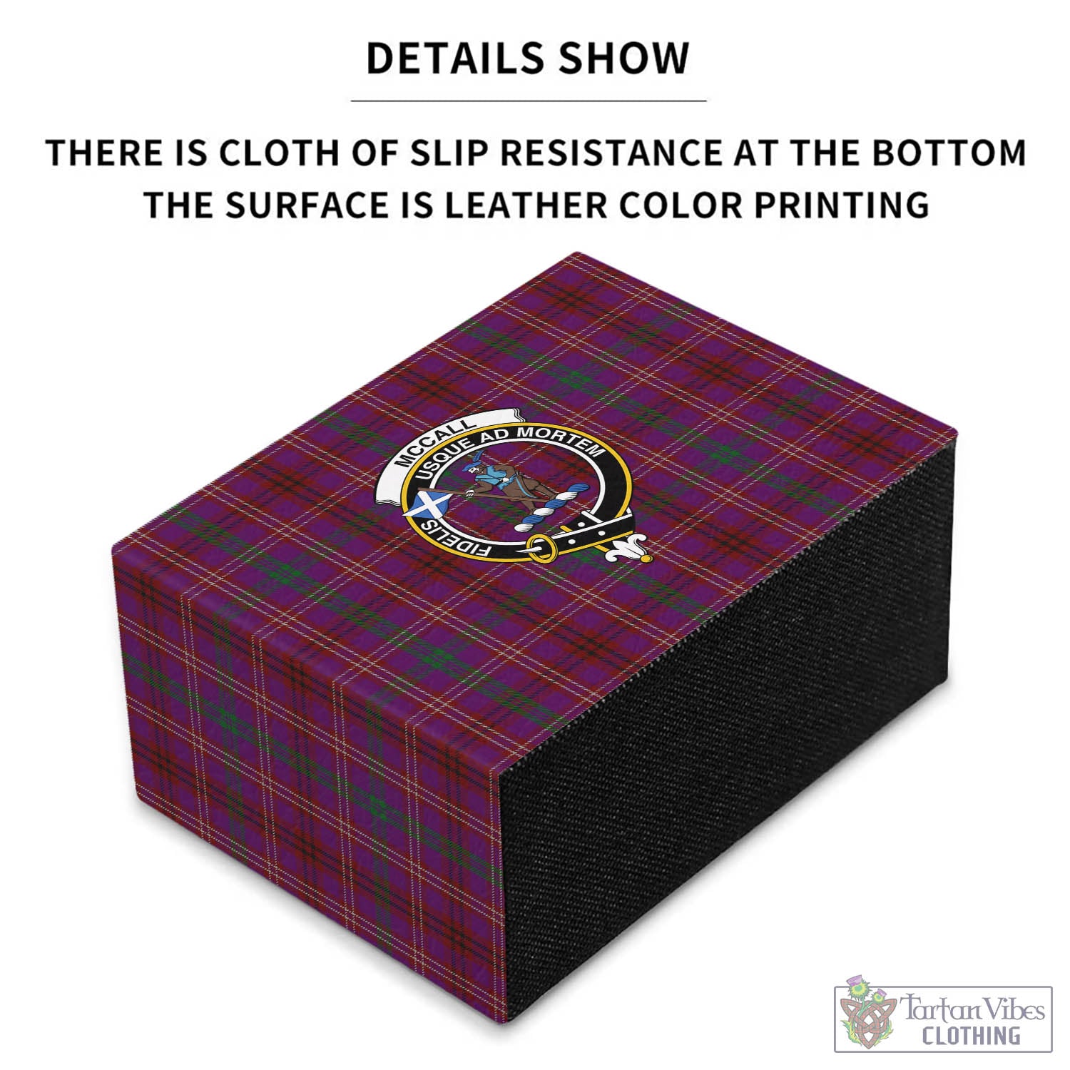 McCall (Caithness) Tartan Pen Holder with Family Crest – Tartan Vibes ...