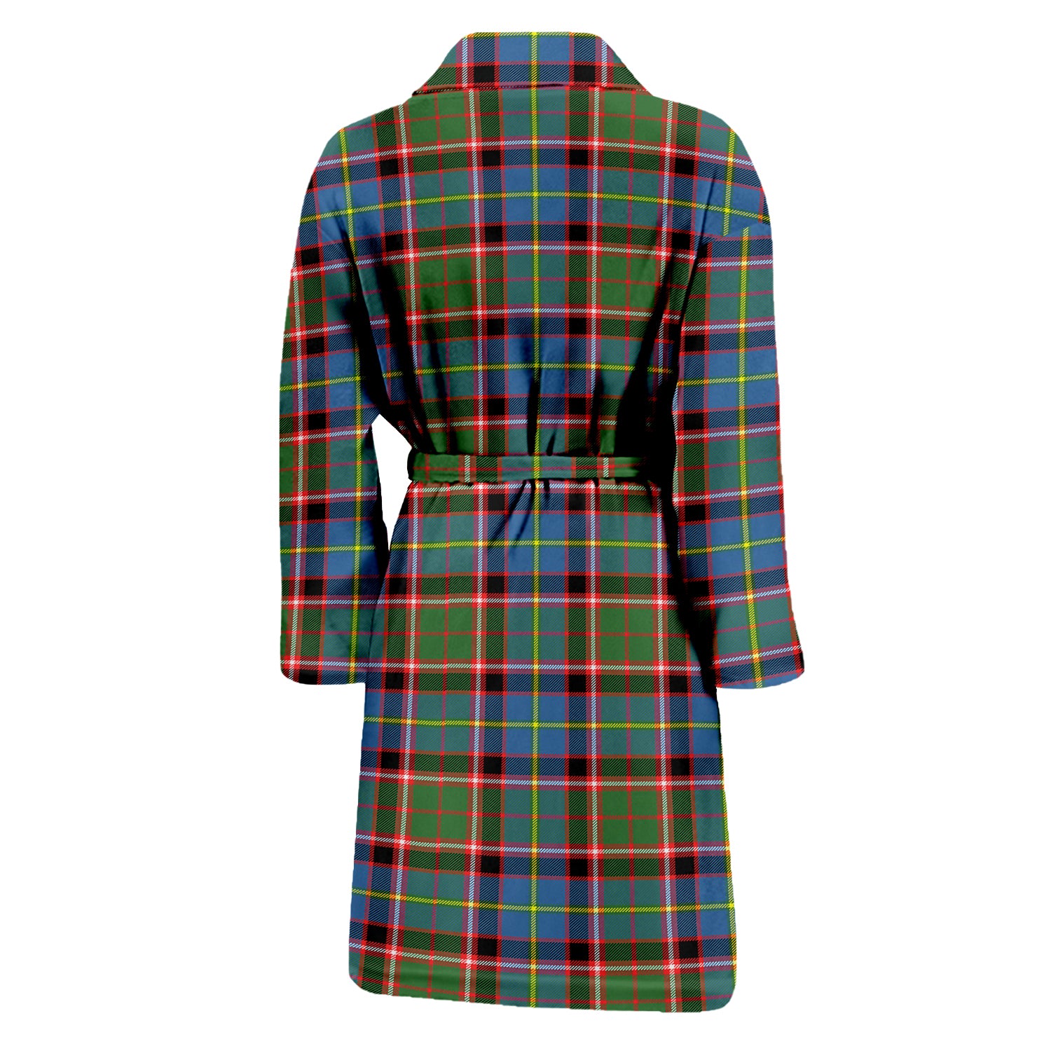 Norvel Tartan Bathrobe with Family Crest