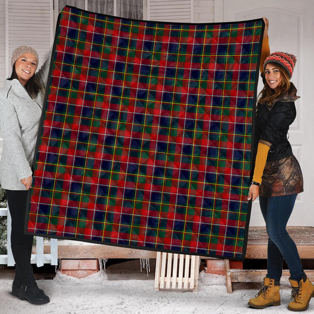 Quebec Province Canada Tartan Quilt