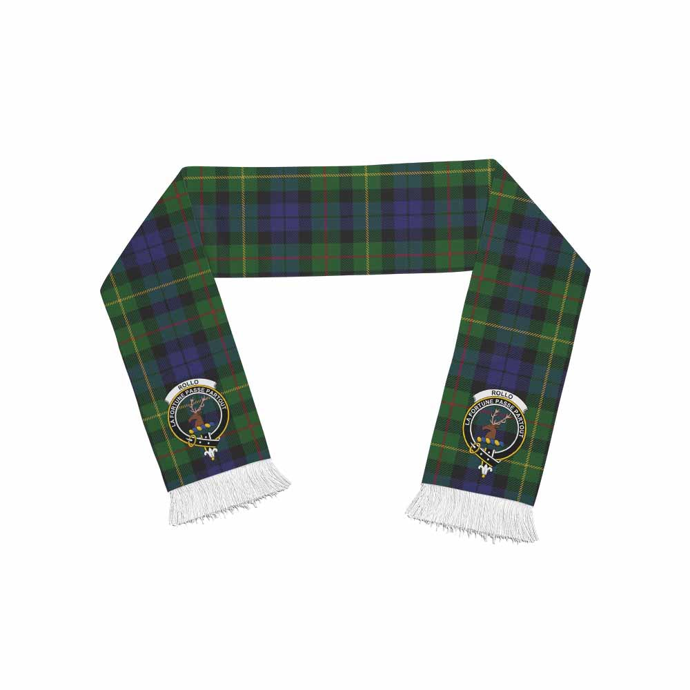 Rollo Tartan Ruffneck Scarf with Family Crest