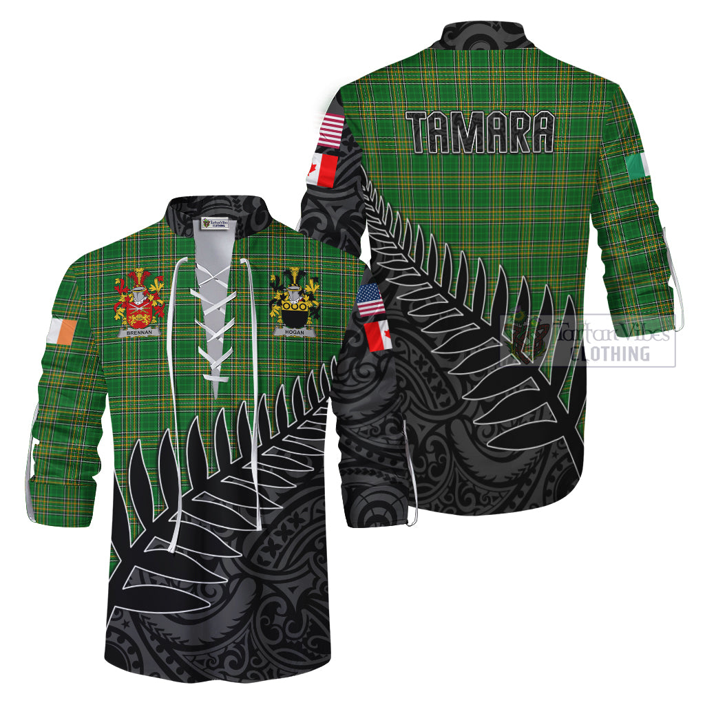 (Customer's Request) Brennan & Hogan Irish Clan Tartan Ghillie Kilt Sh