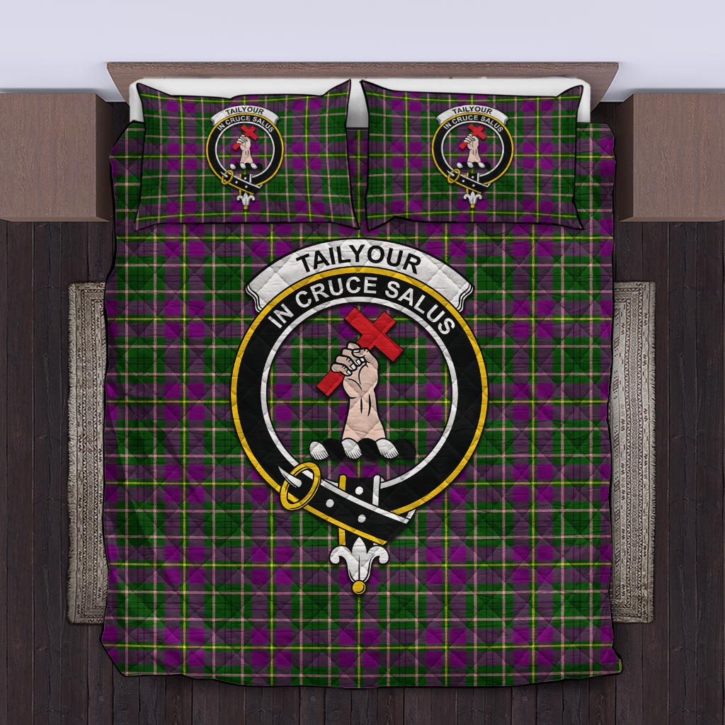 Taylor Tartan Quilt Bed Set with Family Crest – Tartan Vibes Clothing